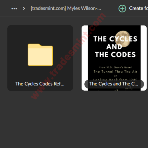 The Cycles and The Codes – Myles Wilson - Trades Mint