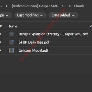 Casper SMC - ICT Mastery Course - Trades Mint