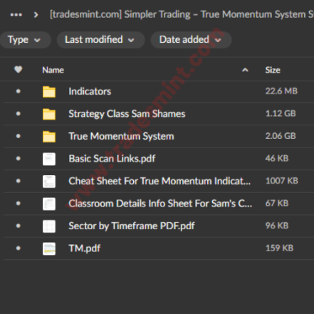 Simpler Trading – True Momentum System - Trades Mint