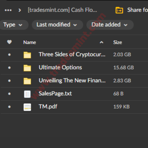 Cash Flow Academy – Ultimate Options Trading - Trades Mint