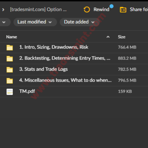 Option Omega Academy – M.E.I.C Trading - Trades Mint