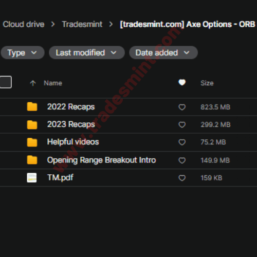 Axe Options - ORB Deep Dive 2024 - Trades Mint
